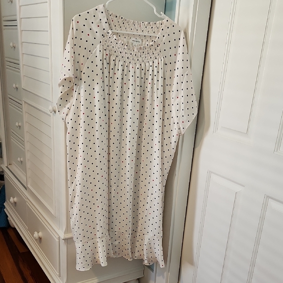 Summersault | Dresses | Summersalt White Polka Dot Midi Dress | Poshmark